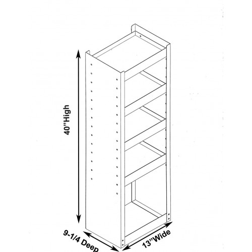 Van End Shelf Tower
